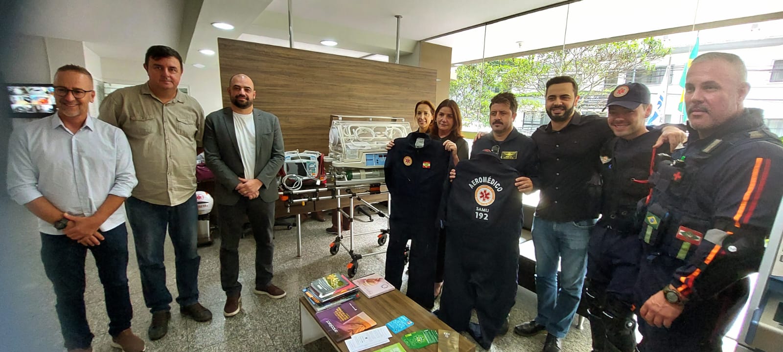 Secretaria da Saúde de Santa Catarina entrega novos uniformes para o ...